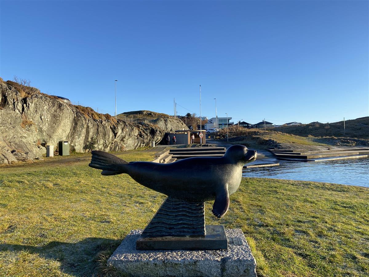 Badehus i Kvalsvik - Haugesund kommune